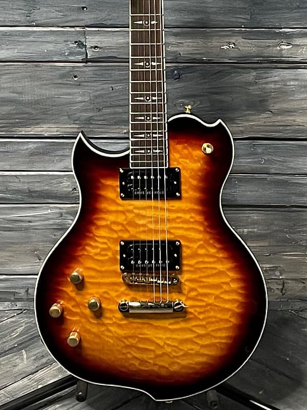 Minarik Left Handed Studio Extreme Lotus Electric Guitar- | Reverb