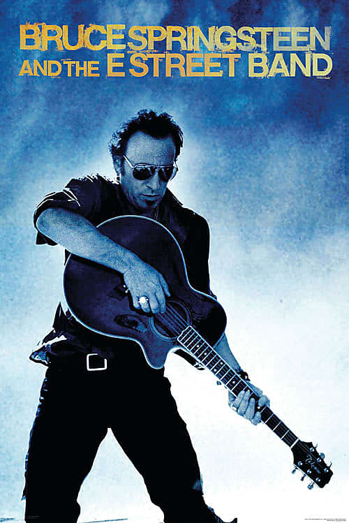 Bruce Springsteen Wall Poster | Reverb