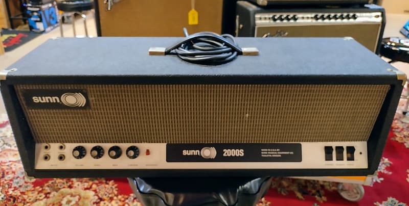 Sunn 2000S Bass Amp Head Xlt Shape 1 Owner Free Shipping! | Reverb