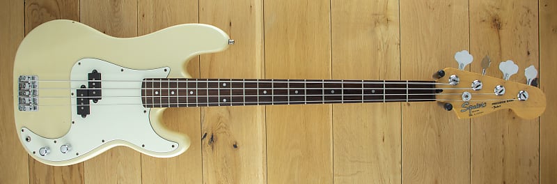 Squier Precision Bass White, Made in Korea 1989 ~ | Reverb UK