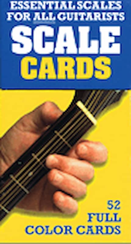 Scale Cards - 52 Full Color Cards | Reverb