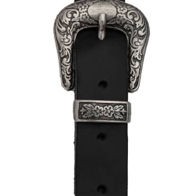 Minotaur SILVER PYTHON designer guitar strap | Reverb