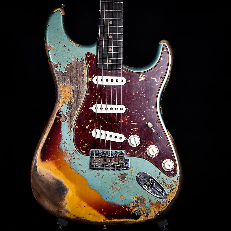 Fender Custom Shop Ltd Roasted 61 Stratocaster Super Heavy | Reverb