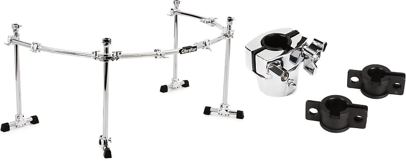 Gibraltar GCS-450C Chrome Series 3-sided Curved Drum Rack | Reverb