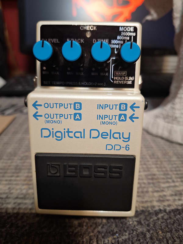 Boss DD-6 Digital Delay (Dark Gray Label) 2002 - 2008 - White | Reverb