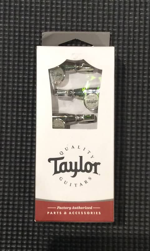 Taylor Factory Guitar Tuner Machines - Polished Nickel | Reverb