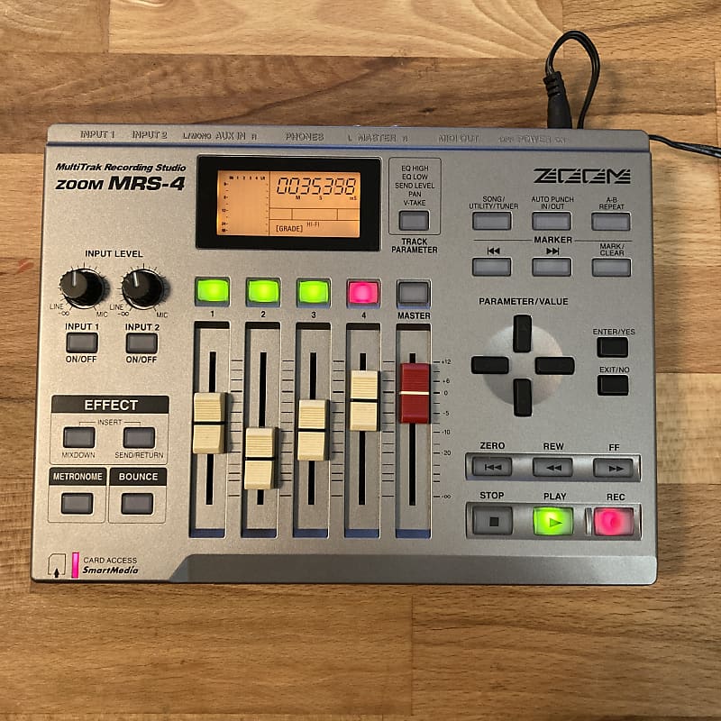 ZOOM MRS-4 Multitrack Recorder - Digital 4-Track Multitracker | Reverb
