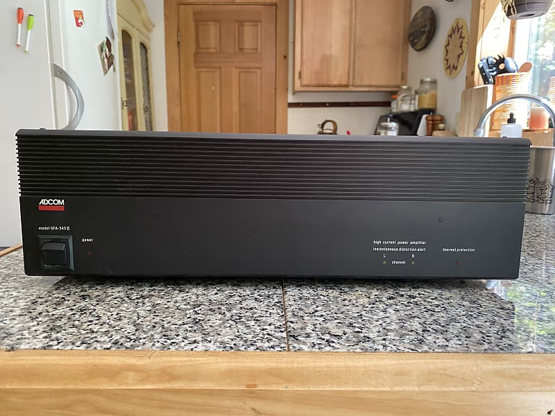 Adcom GFA- 545 ii Power Amplifier UPGRADED | Reverb