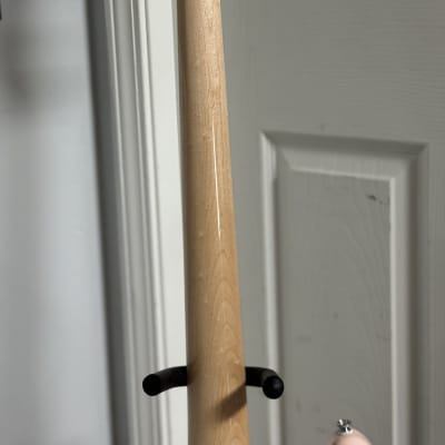 Squier Paranormal Rascal Bass HH - Shell Pink | Reverb