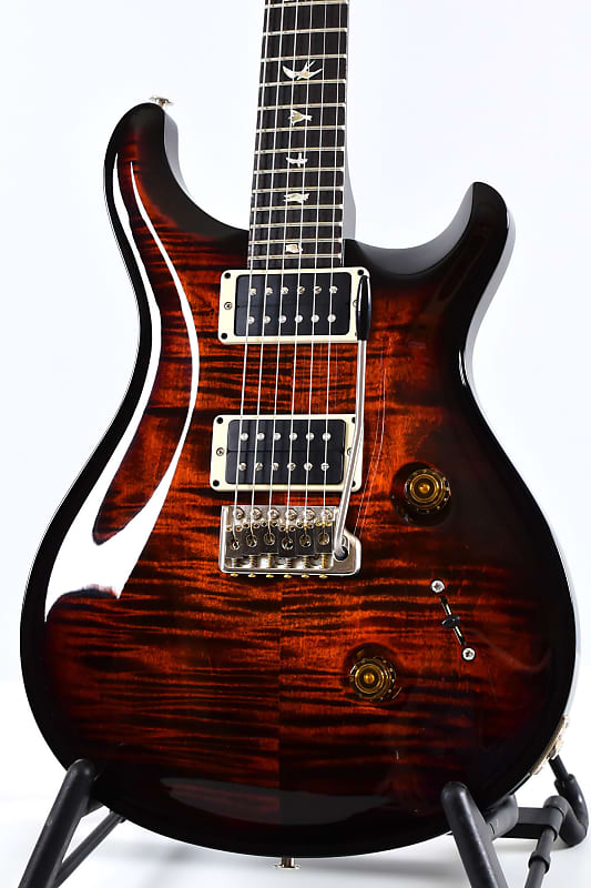 PRS Custom 24 - Orange Tiger Smokeburst Wrap | Reverb UK