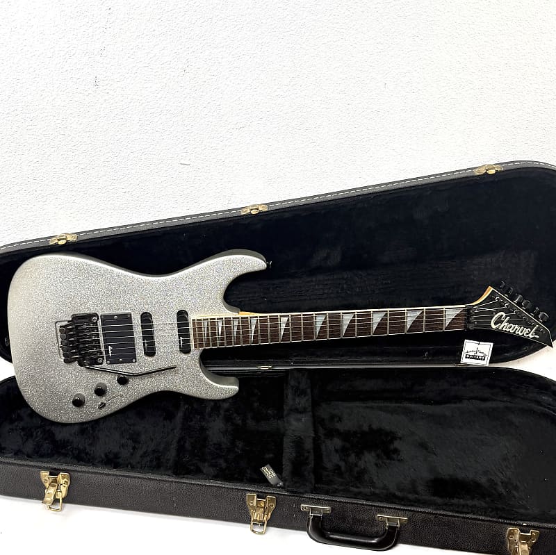 Charvel 475 Deluxe 1989-1991 - Silver Sparkle | Reverb