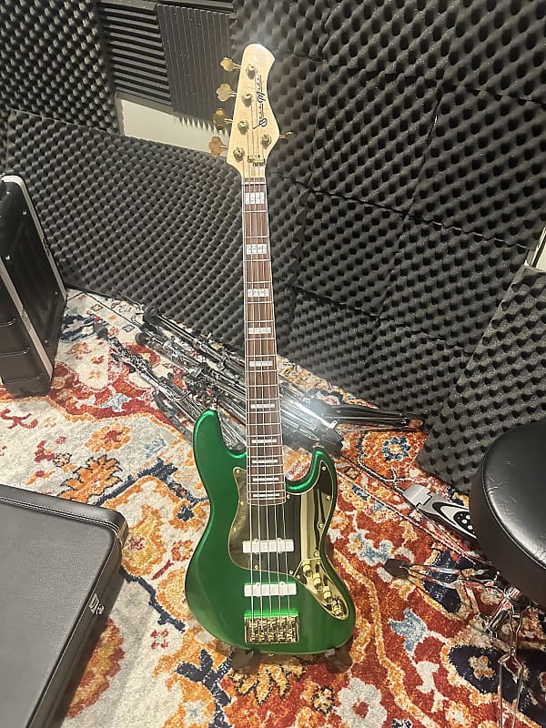 Bass Mods K524 2023 Green & Gold 2023 - Green & Gold | Reverb