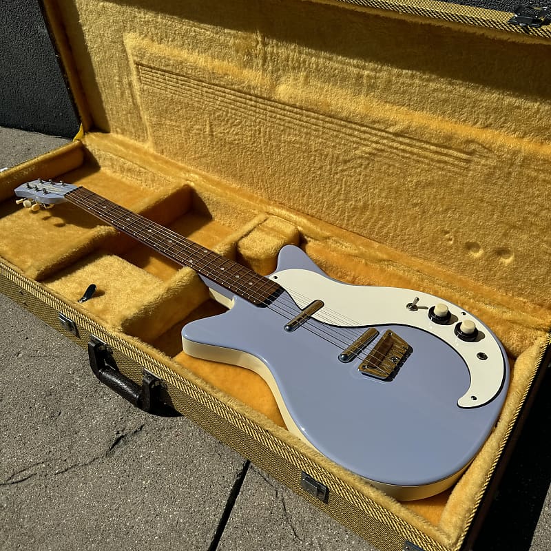 Danelectro 59 DC - Retro Purple w/ Original Tweed Hardshell | Reverb