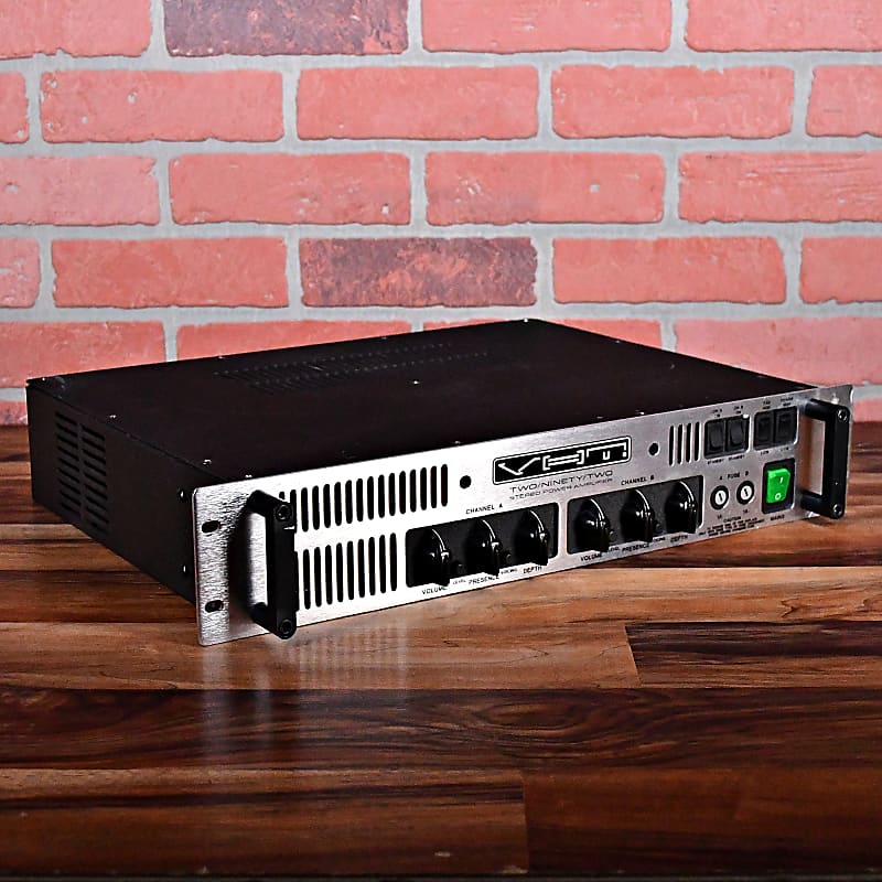 VHT USA Two/Nintey/Two Power Amplifier 2000s Chrome | Reverb