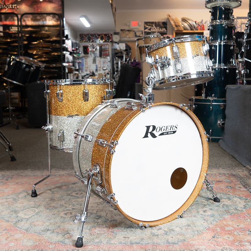 Rogers Powertone 3pc Kit | Reverb