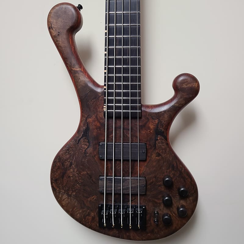 Adamovic Supernova 2020 Walnut w/Burled Walnut top - Super | Reverb