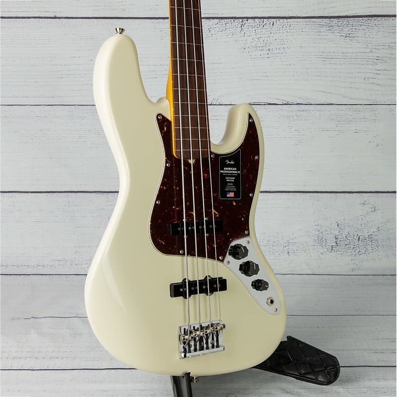 Fender American Professional II Jazz Bass Fretless Bass | Reverb
