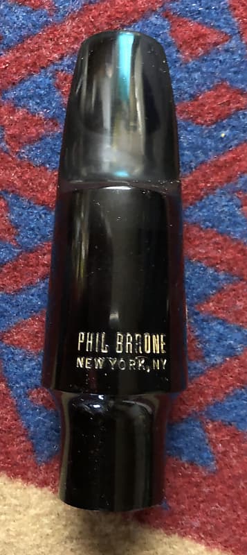 Phil Barone New York NY 6* star Tenor Sax Mpc Hard Rubber | Reverb