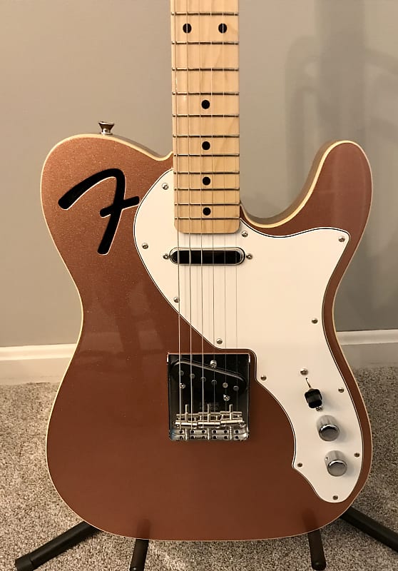 Fender Limited F-Hole Telecaster Thinline 2022 - Copper | Reverb