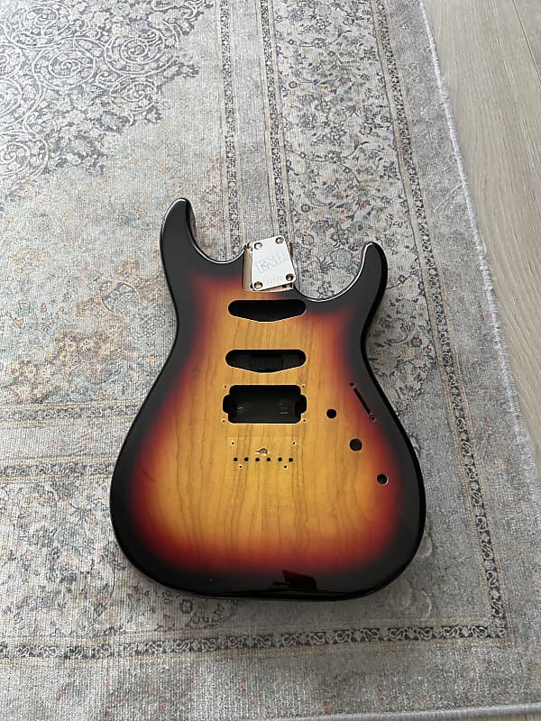 ESP Dinky fixed bridge body early 2000s Sunburst | Reverb