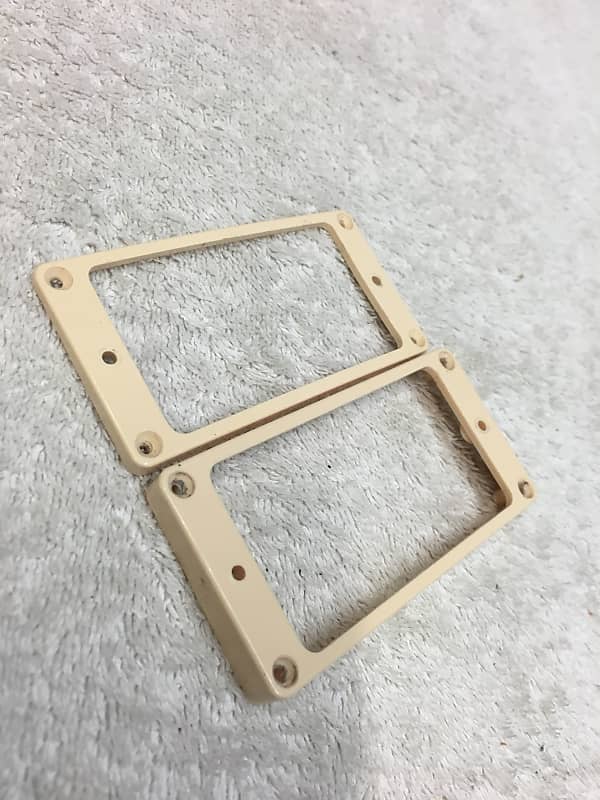 Gibson M69-MR492 / 493 Humbucker Rings Slanted Cream Les Paul | Reverb