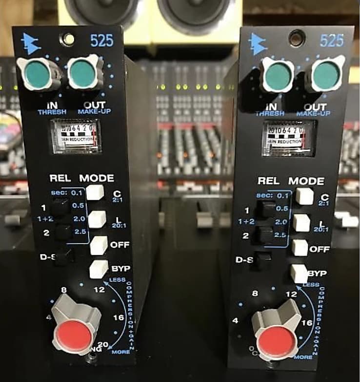 API 525 500 Series Discrete Compressor / Limiter Module | Reverb
