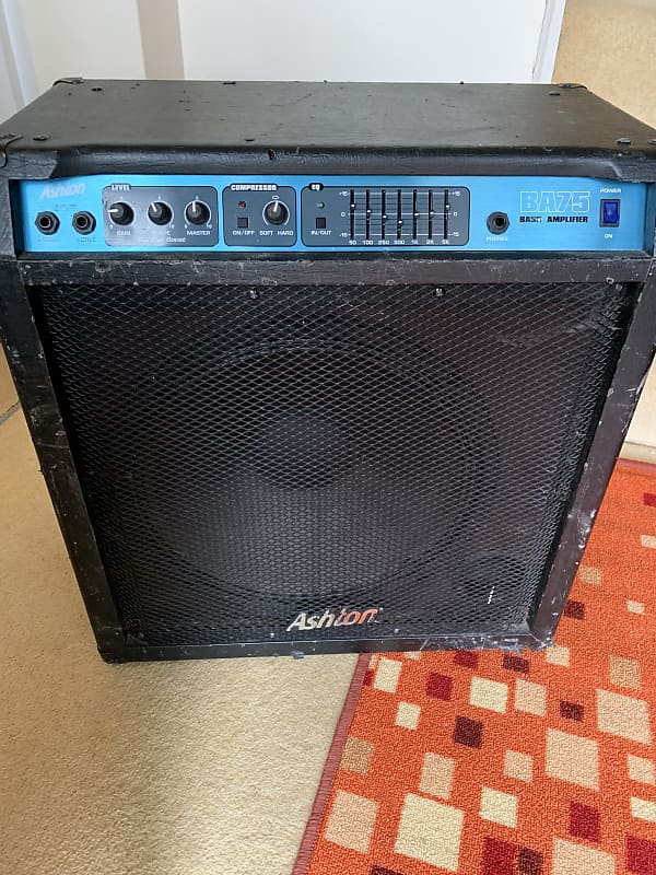 ashton BA75 professional electric bass guitar amplifier | Reverb