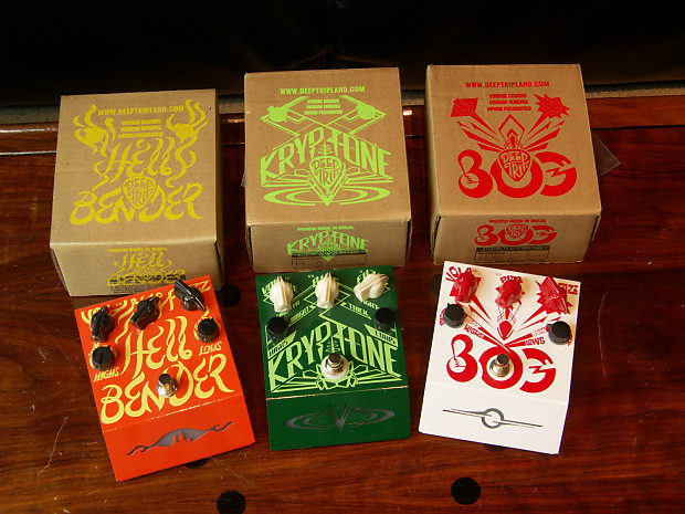 Deep Trip Pedals Kryptone BOG Hell Bender | Reverb