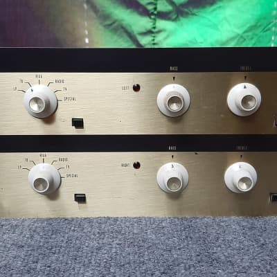 Vintage Dynaco 2 x PAM-1 + DSC-1 Dynakit Stereo Tube Preamp | Reverb