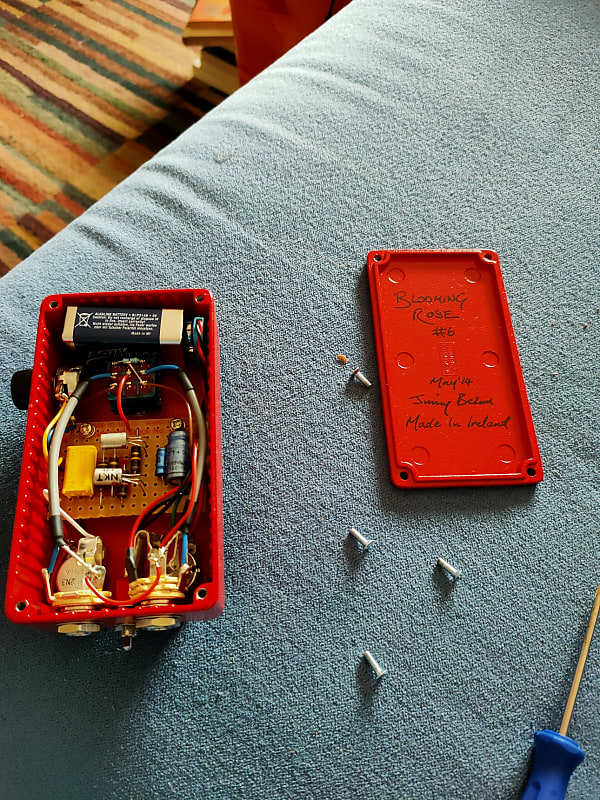 Fuzz FACE W/ORIGINAL NKT 275 RED DOT NKT275 | Reverb