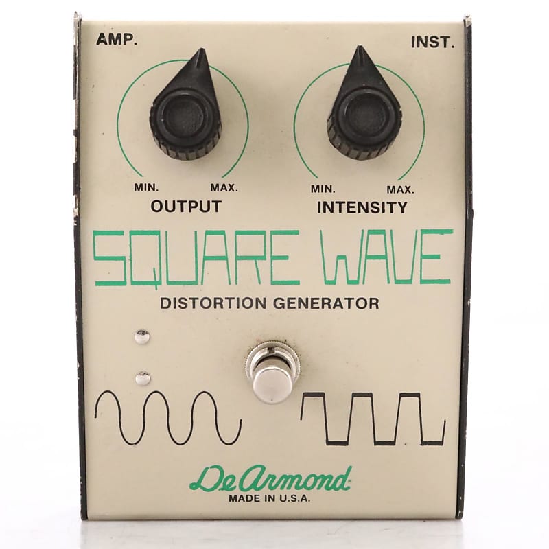 1977 DeArmond Square Wave Distortion Generator Guitar Pedal | Reverb