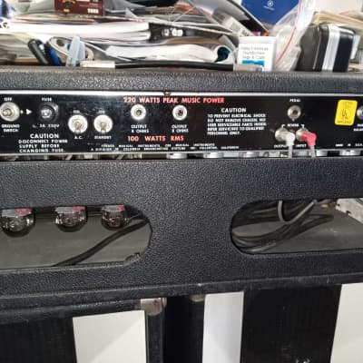 Fender PA100 1975 Head with original Column Speakers | Reverb