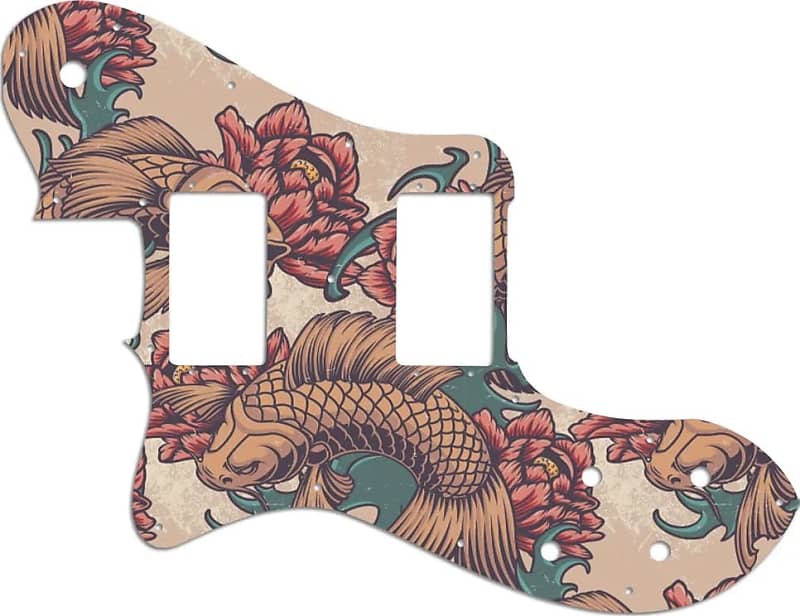 WD Custom Pickguard For Left Hand Fender 1972-1982 Vintage | Reverb