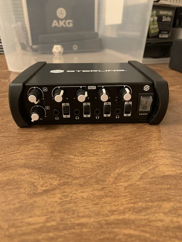 Sterling Audio 4 Channel Headphone Amplifier | Reverb