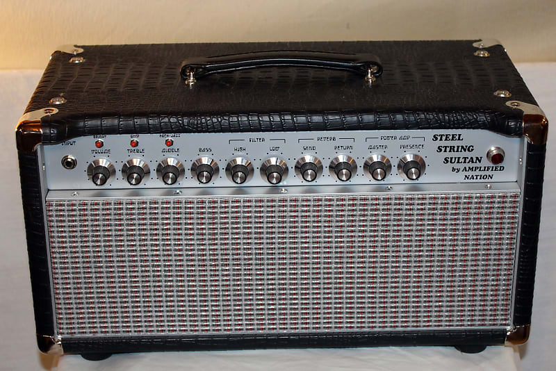 Amplified Nation Steel String Sultan 2019 - present - black | Reverb