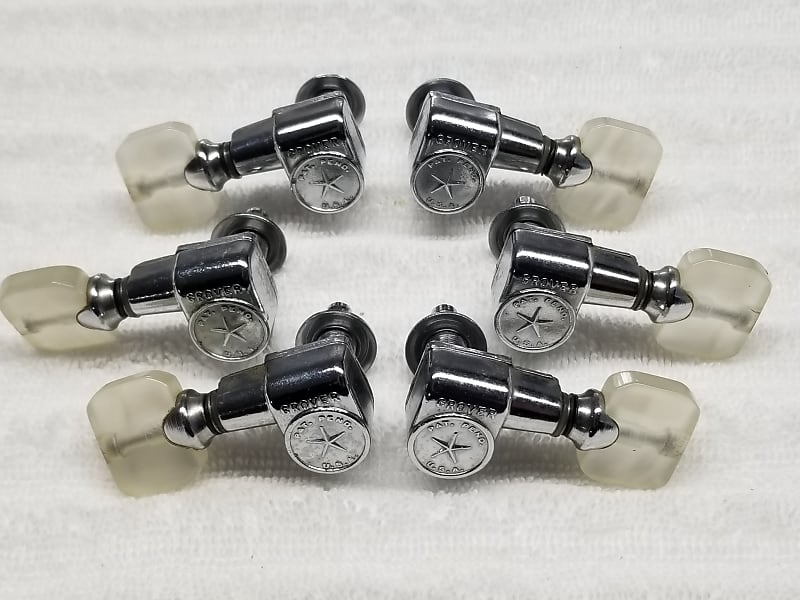 1960s Grover Rotomatics Tuners + Bushings & Washers - 3+3 - | Reverb