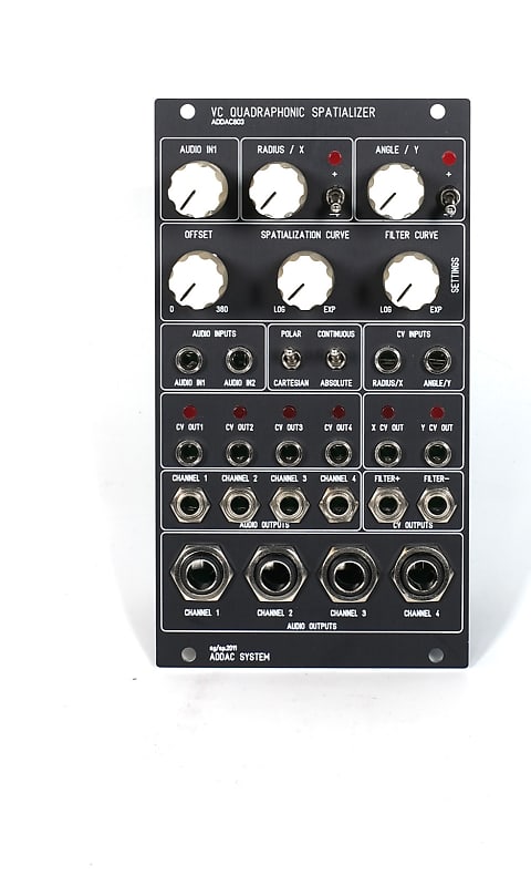 ADDAC System ADDAC803 VC QUADRAPHONIC SPATIALIZER 2011 - | Reverb UK