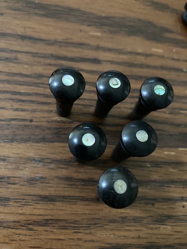 Martin 6 acoustic guitar end pins 2020’s eBay and abalone | Reverb