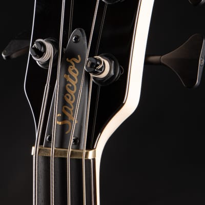 Spector NS-2X 4 String Neck Thru - Black & White | Reverb