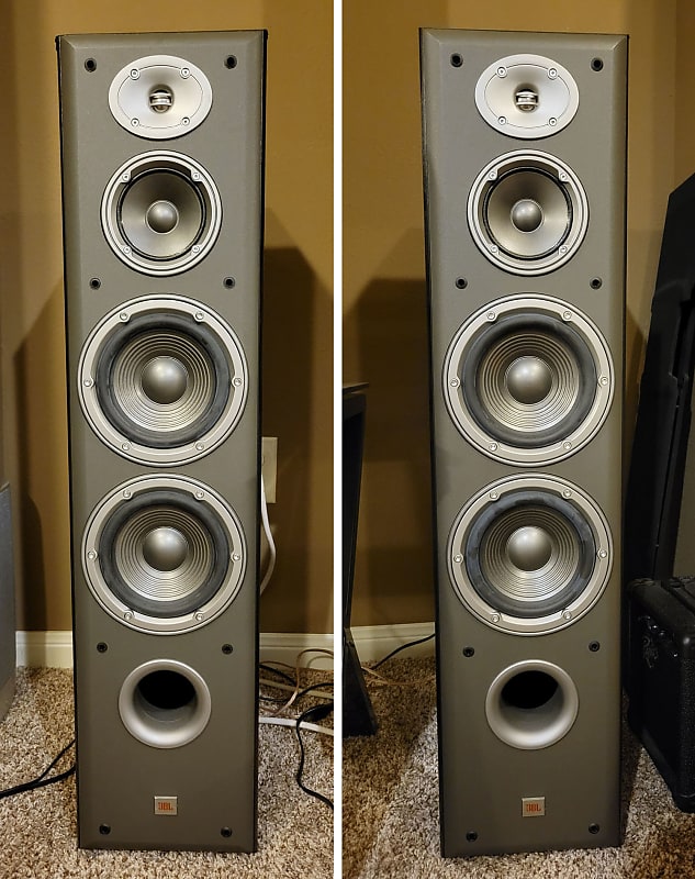 Pair JBL Northridge E Series E80 3-Way 4 Driver 6" Floor | Reverb