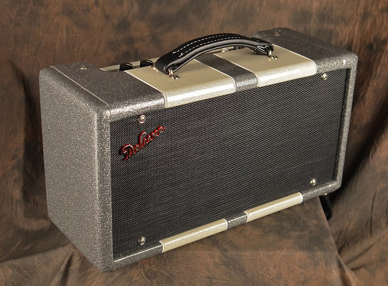 Deluxe Amplification 6G15 Custom Silver Sparkle Reverb Unit | Reverb