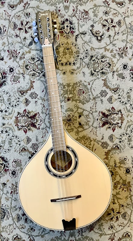 Carvalho MOC308 Octave Mandolin Spruce, pickup & case | Reverb