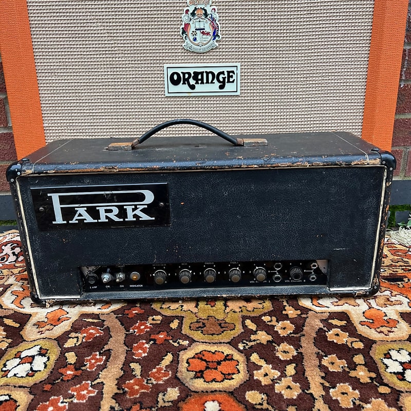 Vintage 1967 Park (Marshall) 50 Plexi ORANGE TOLEX Valve | Reverb