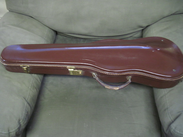 Lifton violin case 30's-40's brown leather | Reverb