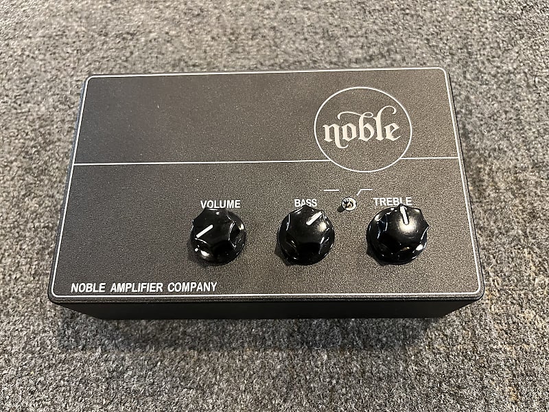Noble Dual Vacum tube preamp Bass Guitar Di Box 2019 - Black | Reverb