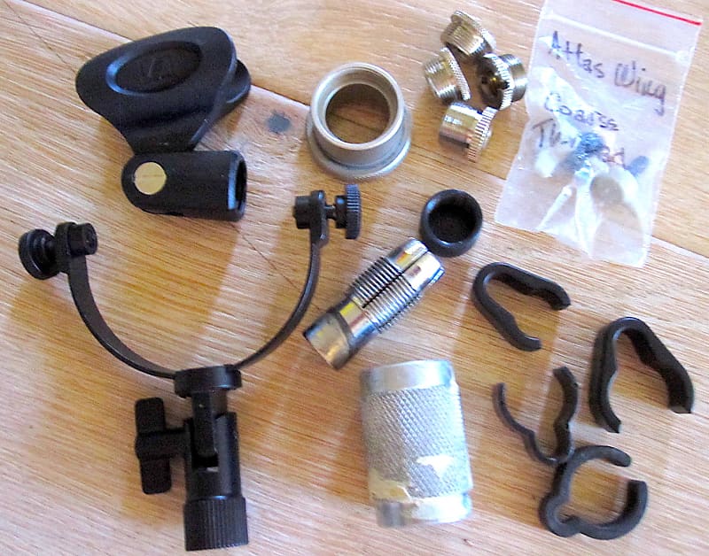 Various Microphone Stand Mounts and Parts | Reverb
