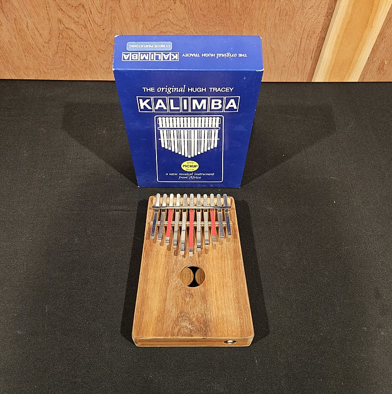 Hugh Tracey Kalimba 11 Note Pentatonic G with Pickup | Reverb