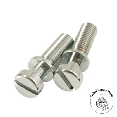 Kluson Stop Tailpiece Post Stud Set, Steel, Metric M8 Thread | Reverb
