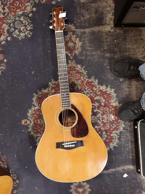 Yamaha FG 600J 1974 Natural | Reverb