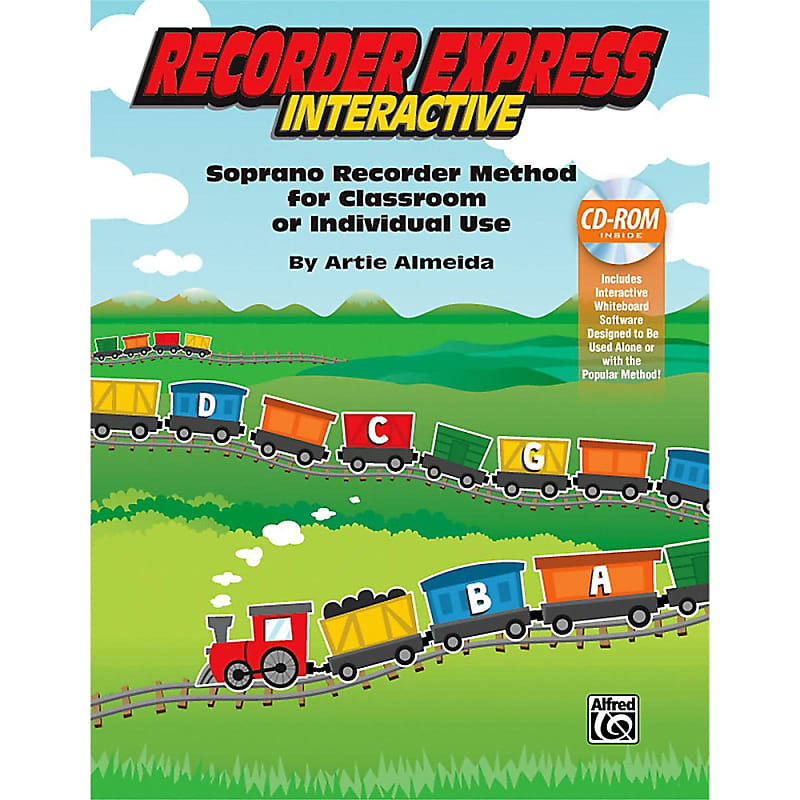Alfred Recorder Express Interactive CD for Whiteboard | Reverb